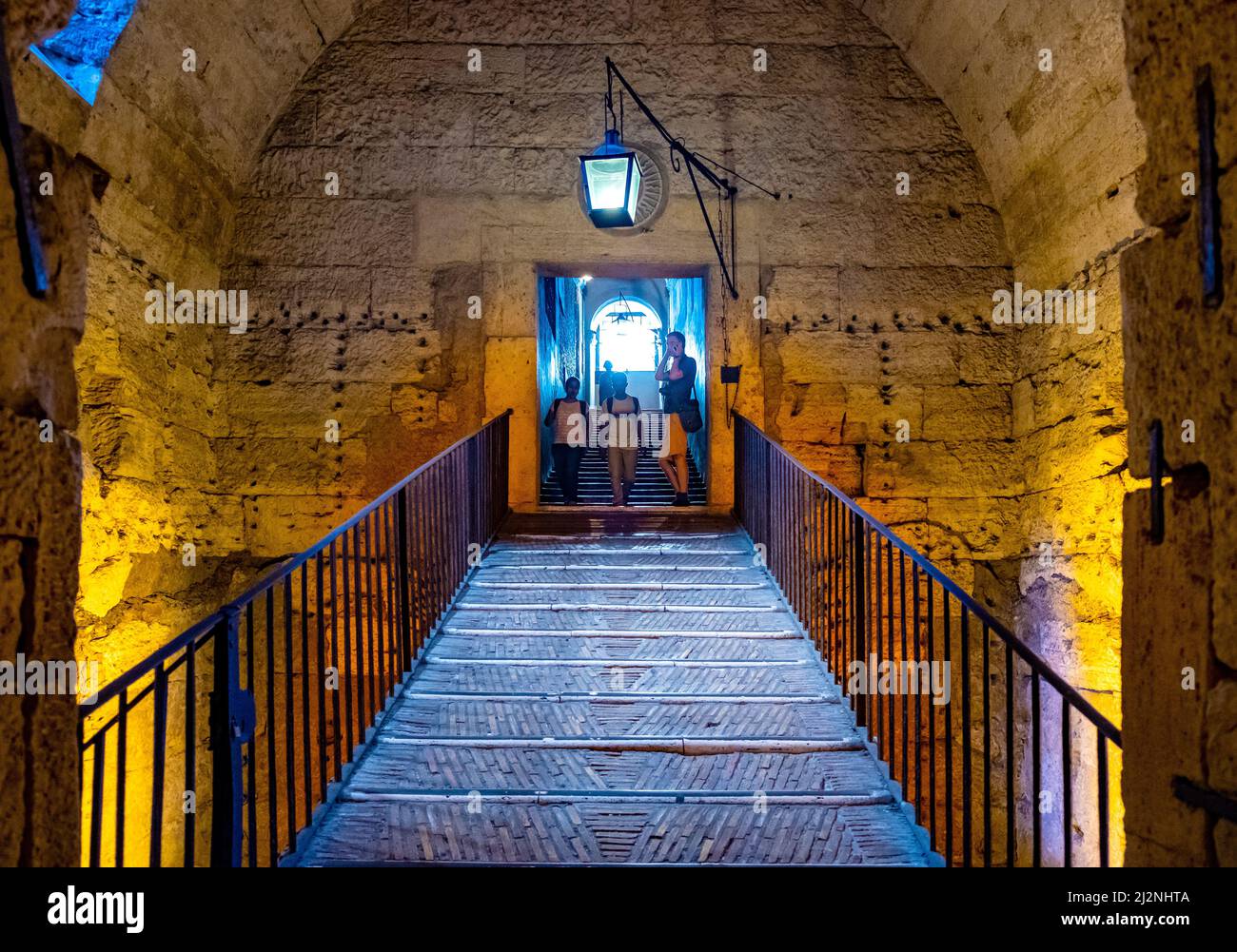 Castel sant'angelo interior hi-res stock photography and images - Alamy