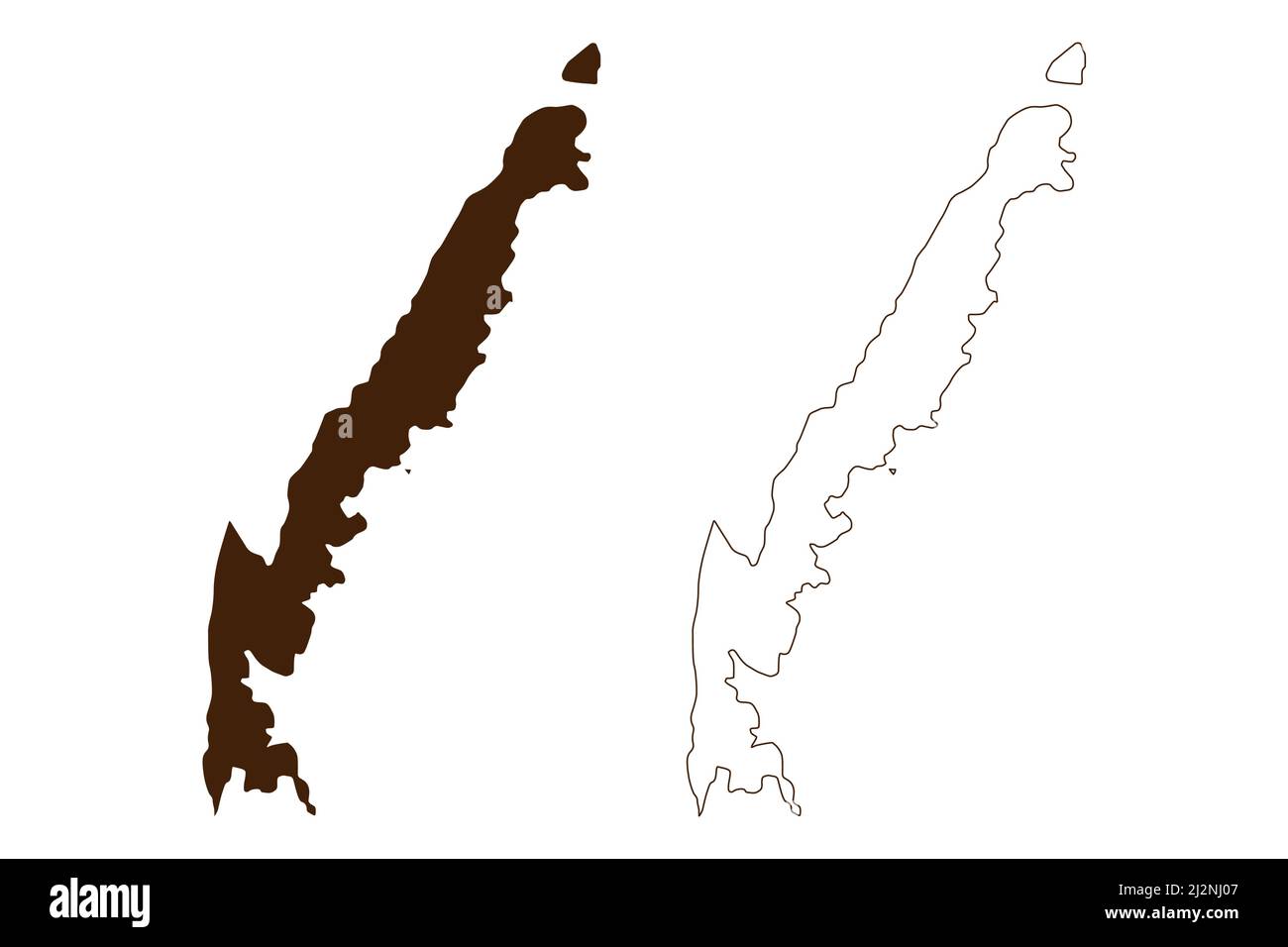 Kastos island (Hellenic Republic, Greece, Greek island, Ionian Islands ...