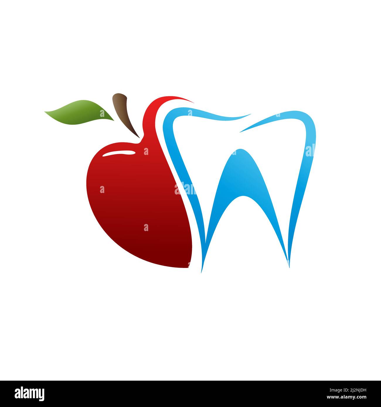 Treated tooth Stock Vector Images - Alamy
