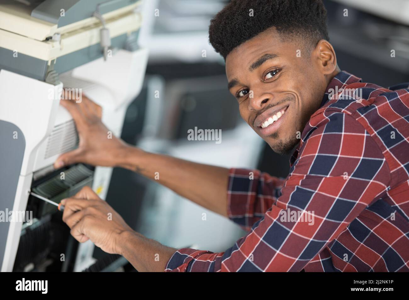 Xerox machine maintenance hi-res stock photography and images - Alamy