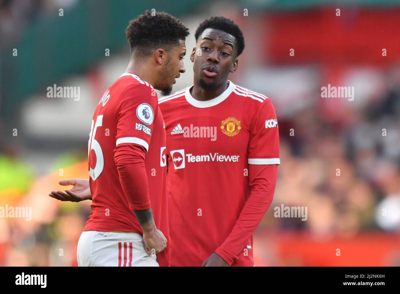 Anthony elanga sancho hi-res stock photography and images - Alamy