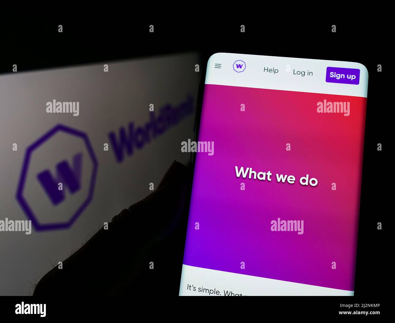 World remit hi-res stock photography and images - Alamy