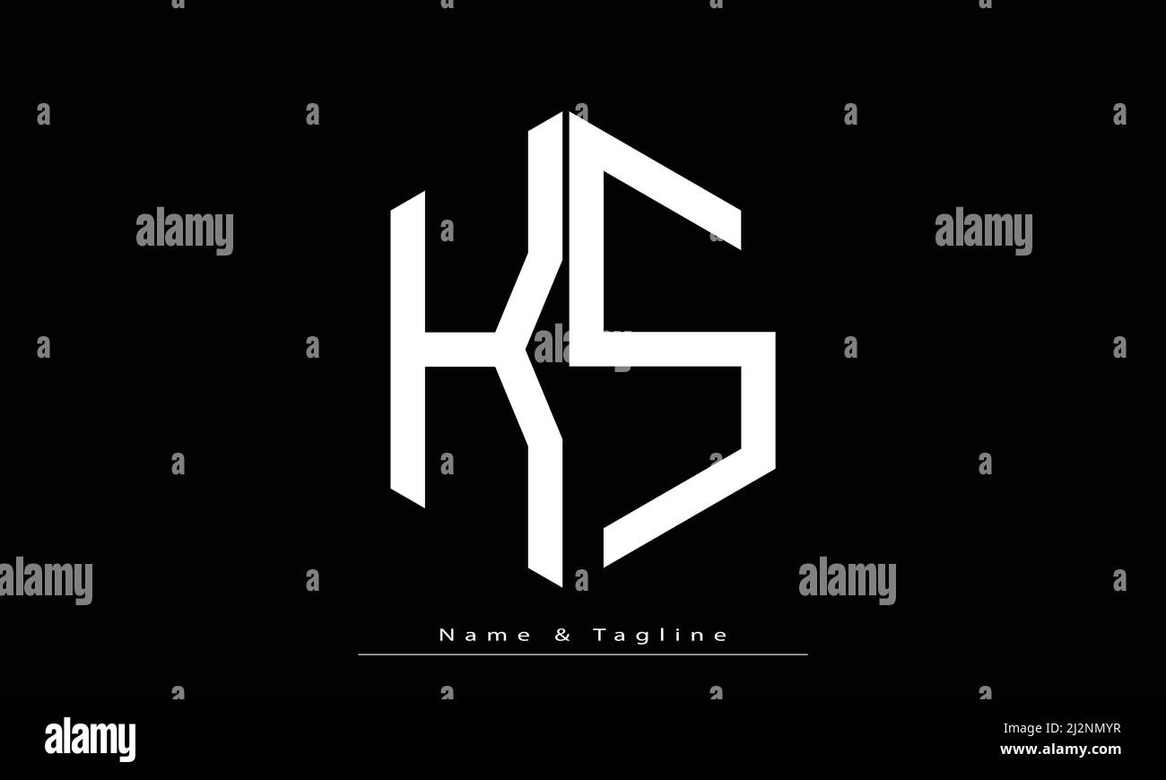 Letter ks logo hi-res stock photography and images - Alamy