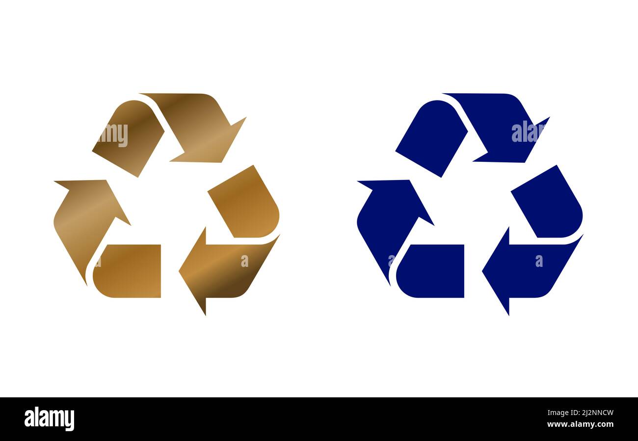 Recycling, ecology, e-waste and money circulation on white background ...