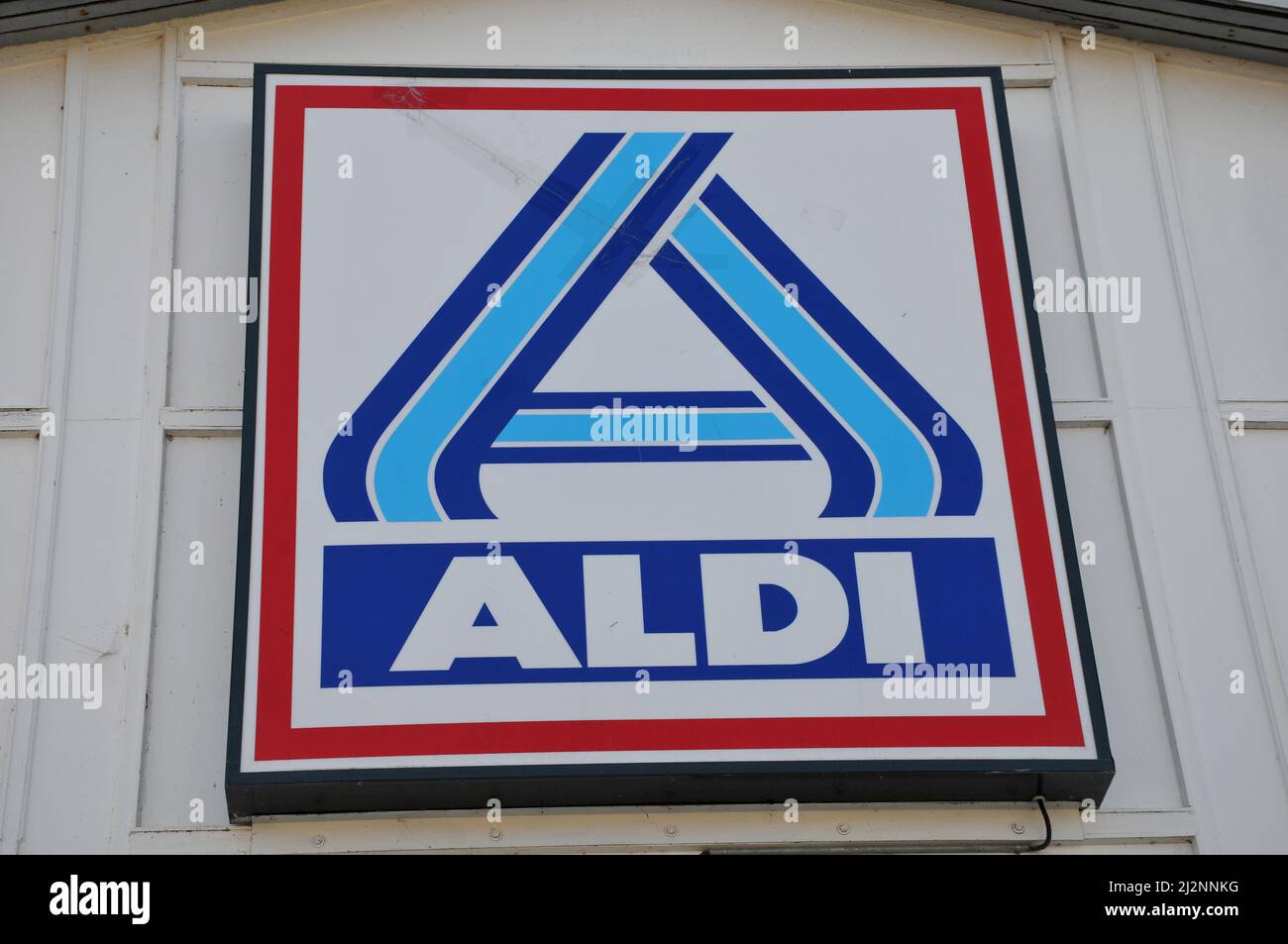 CKastrup/Copenhagen/Denmark./03 April 2022/Deutsche Aldi ...
