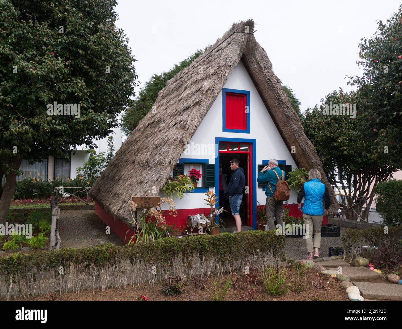 Santana Madeira Portugal EU is known for traditional homes constructed ...