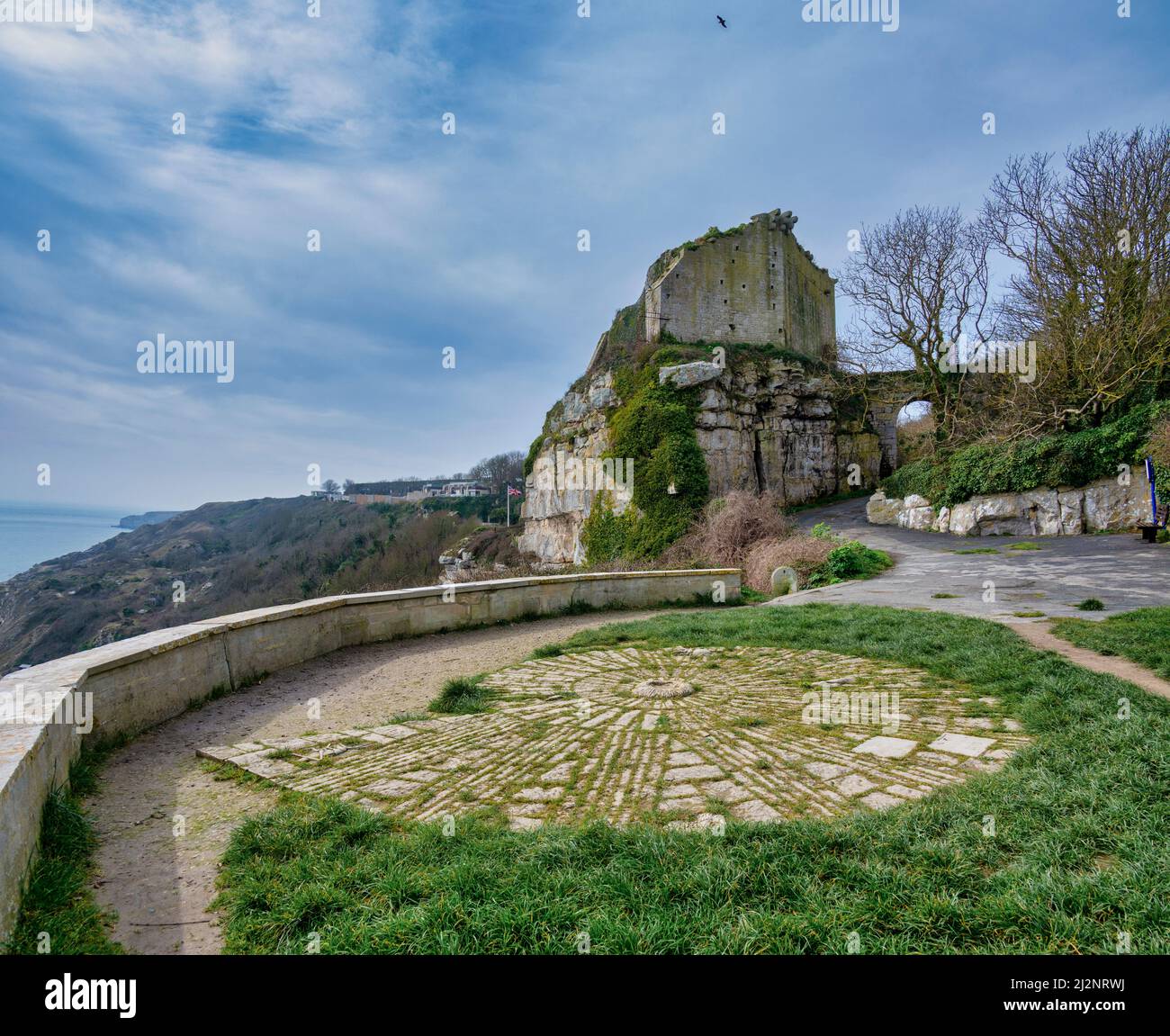 These are the ruins of the 15th century King Rufus's Castle on the Isle ...