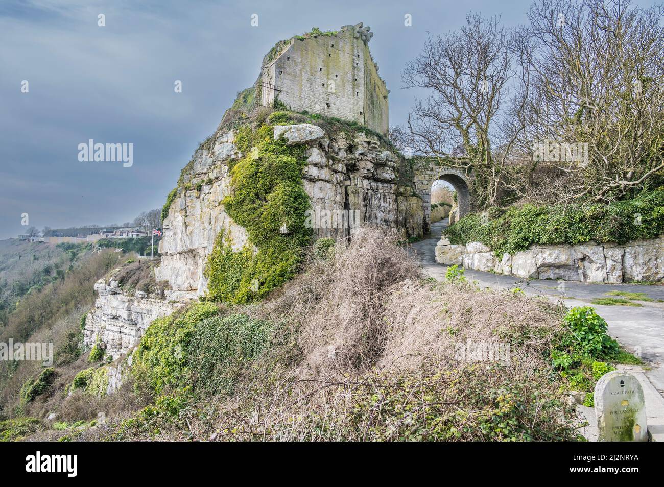 These are the ruins of the 15th century King Rufus's Castle on the Isle ...