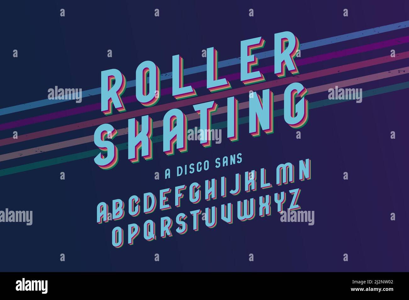 Vintage roller skating hi-res stock photography and images - Alamy