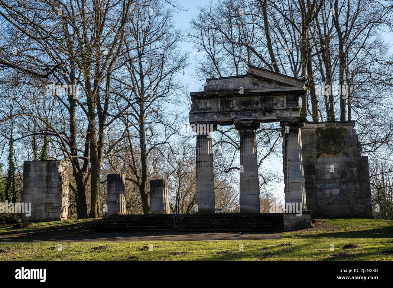 Old german barracks hi-res stock photography and images - Alamy
