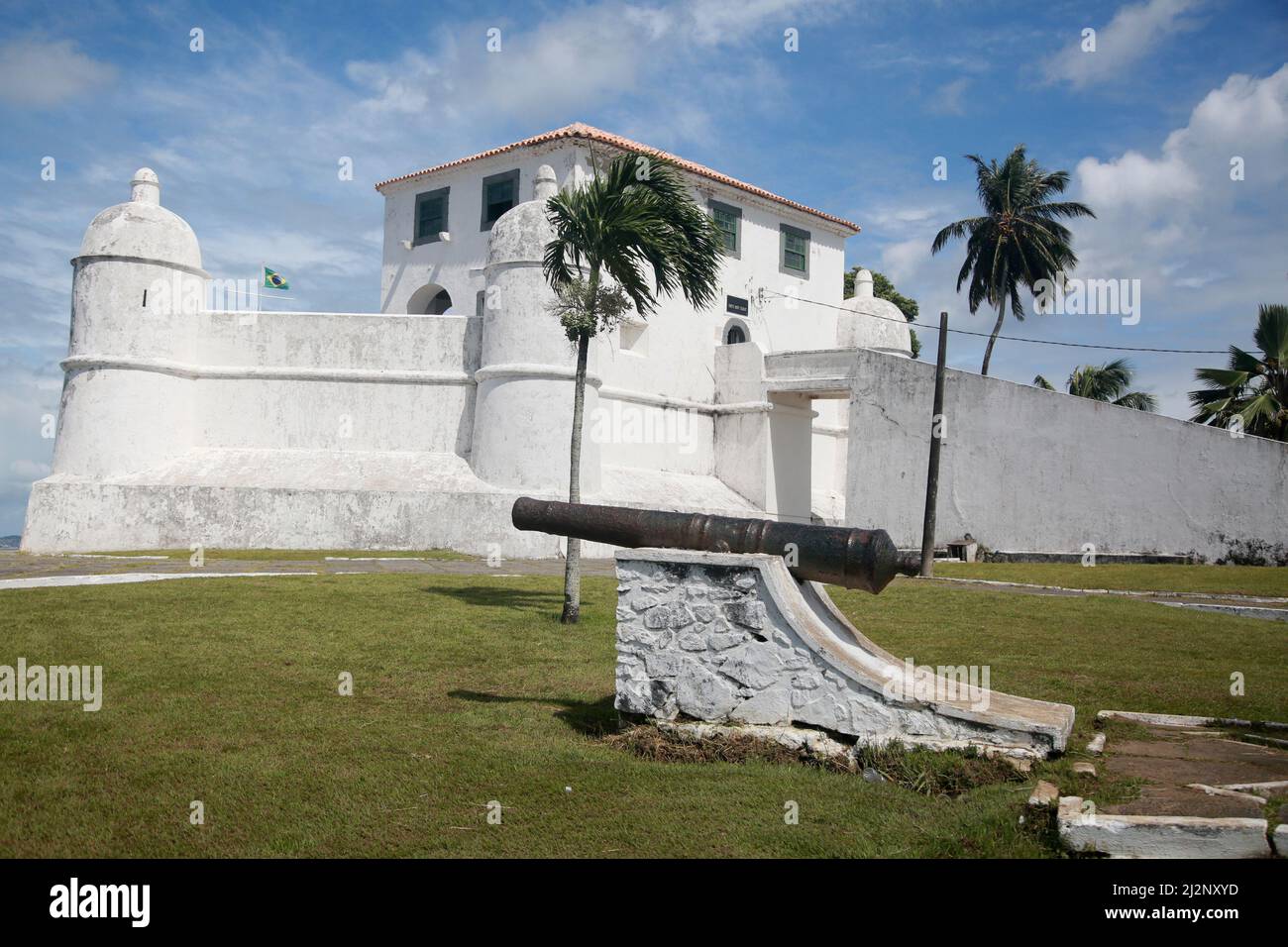 salvador, bahia, brazil - march 28, 2022: view of the Monte Serrat Fort ...