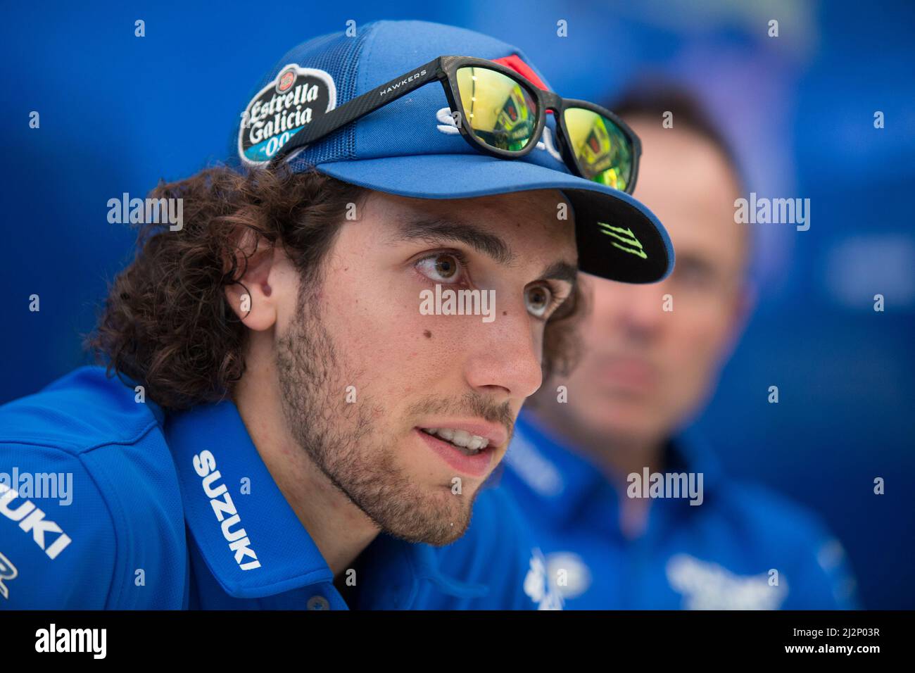 Alex Rins (Team SUZUKI ECSTAR) during MotoGP HJC Helmets Motorrad Grand ...