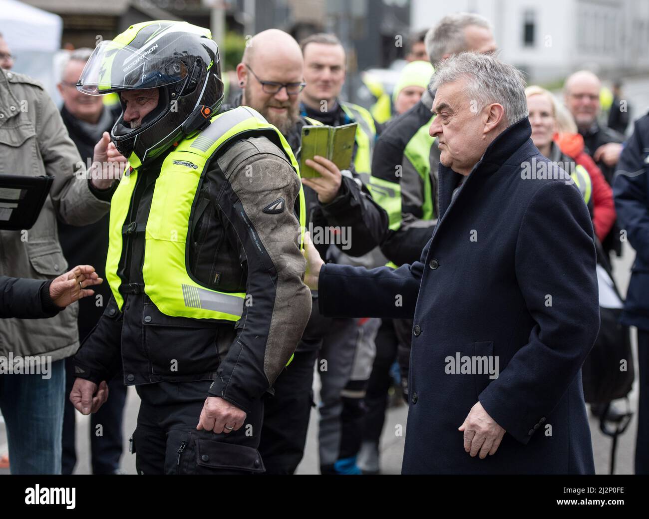 Motorcycle airbag vest hi-res stock photography and images - Alamy