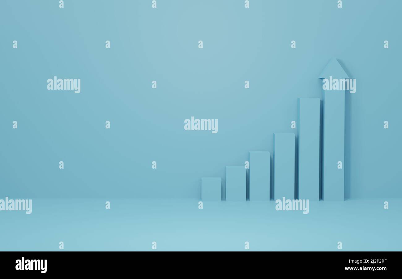 Graph stair step to success. concept of business development to success ...