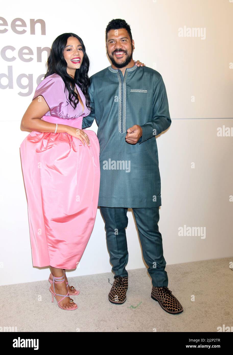 New York, NY, USA. 02nd Apr, 2022. Aurora James, Benjamin Bronfman at ...