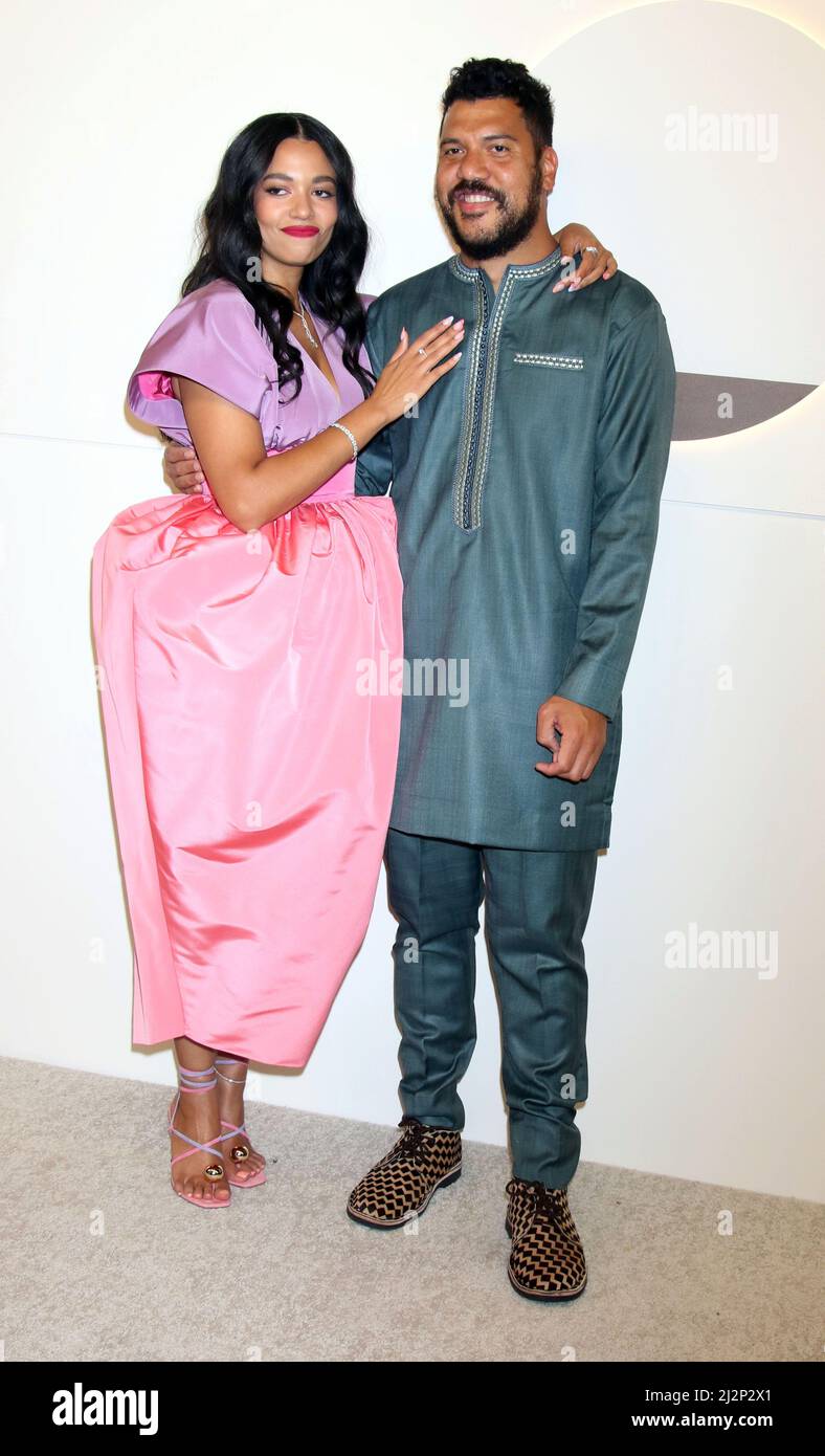 New York, NY, USA. 02nd Apr, 2022. Aurora James, Benjamin Bronfman at ...