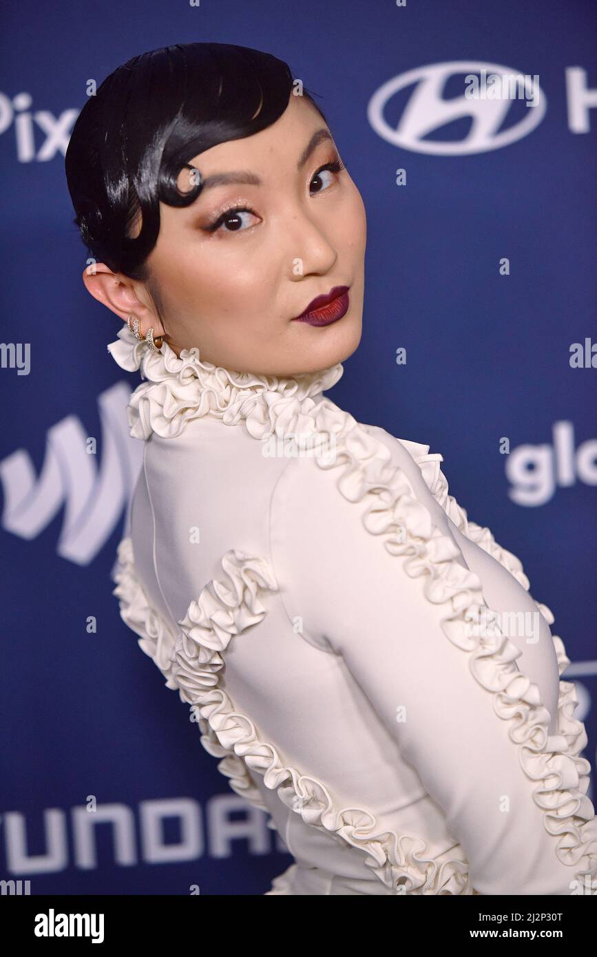 Beverly Hills, United States. 2nd Apr, 2022. Poppy Liu arrives on the ...