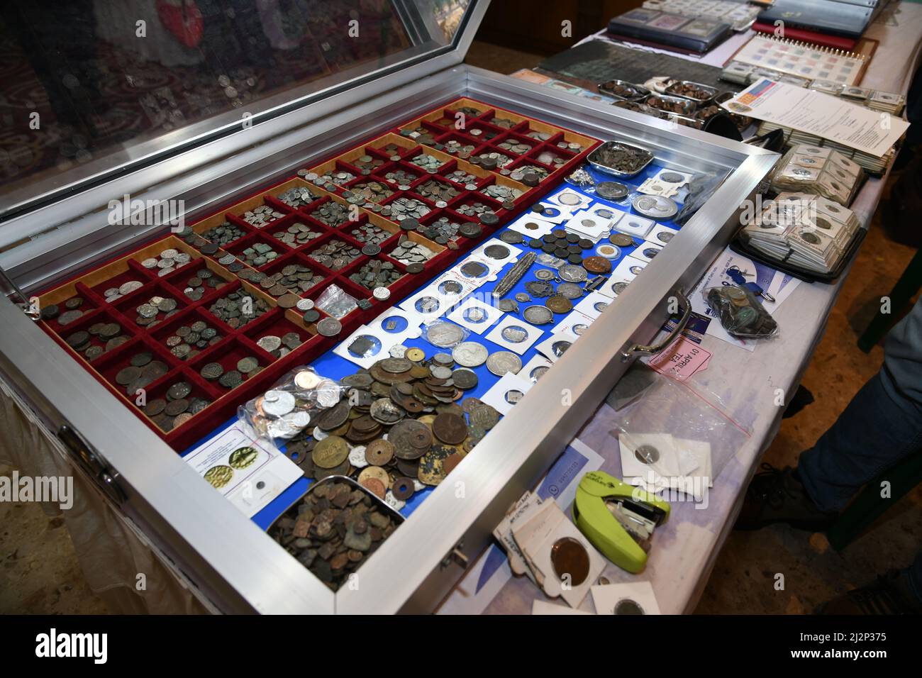Kolkata, India. 03rd Apr, 2022. A three days duration of a numismatic ...