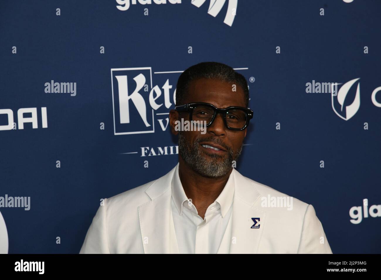 Curtiss Cook arrives at the 33rd Annual GLAAD Media Awards at the ...