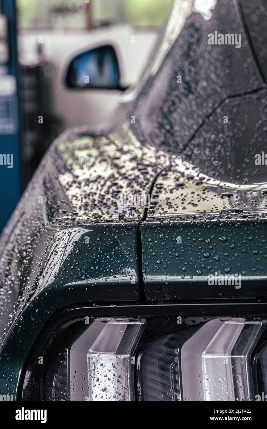 fixing your car at the garage by a mechanic Stock Photo - Alamy