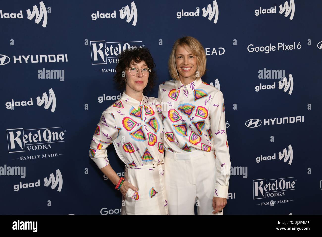 Los Angeles, USA. 02nd Apr, 2022. CC Pappas & Vanessa Pappas arrive at ...