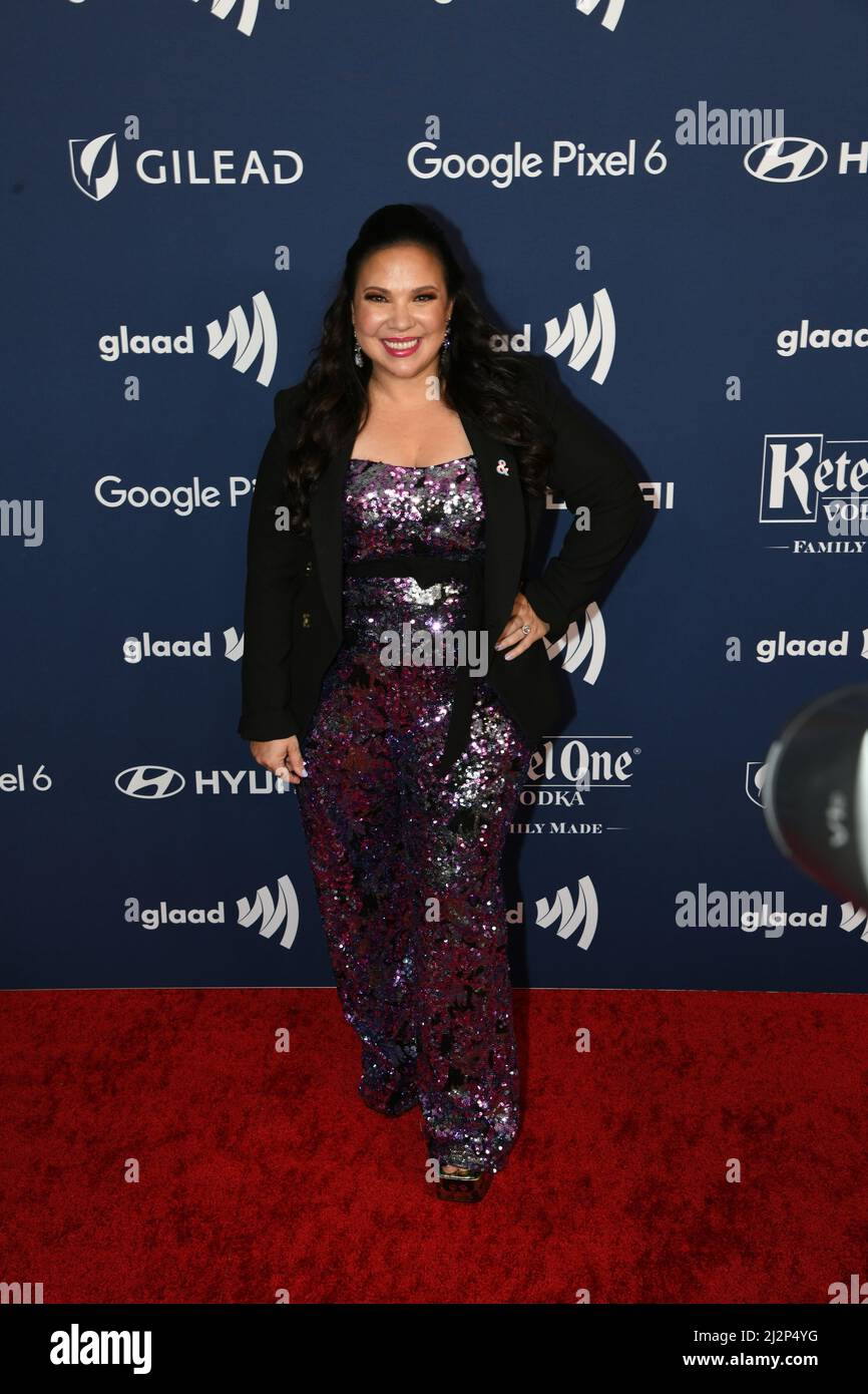 Gloria Calder—n Kellett arrives at the 33rd Annual GLAAD Media Awards ...