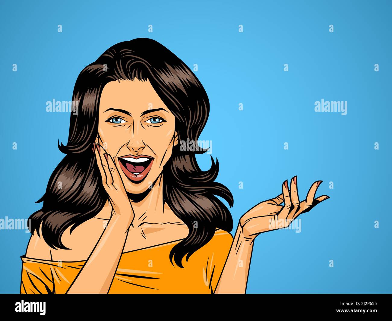 Wonder woman comic cartoon hi-res stock photography and images - Alamy