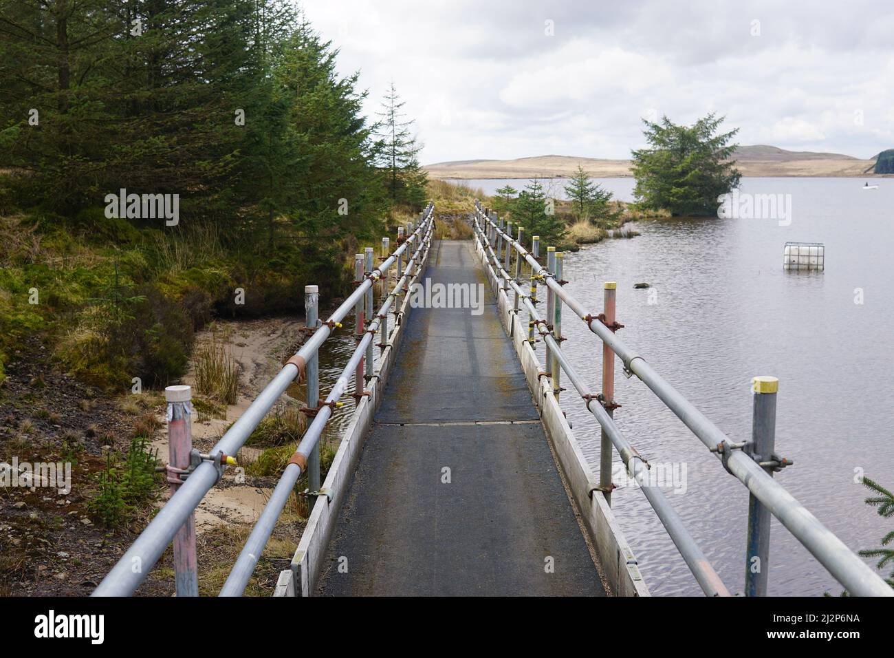 Loch Glow Trout fishing Scotland Stock Photo - Alamy