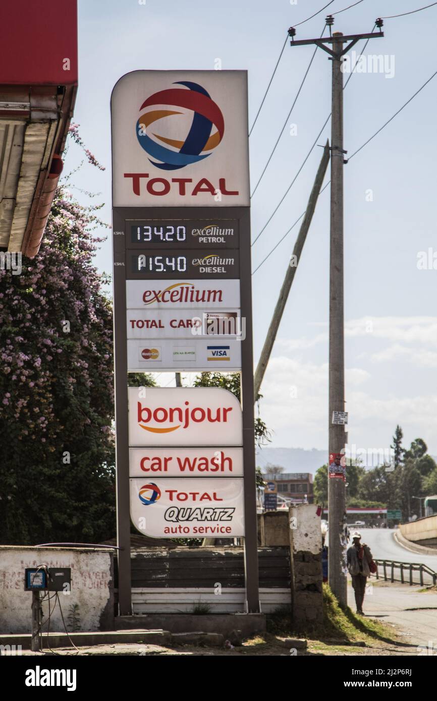 Total gas station hi-res stock photography and images - Alamy