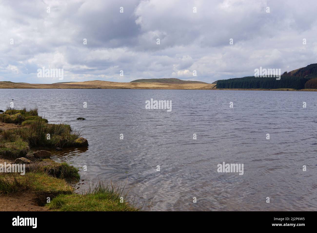 Loch Glow Trout fishing Scotland Stock Photo - Alamy