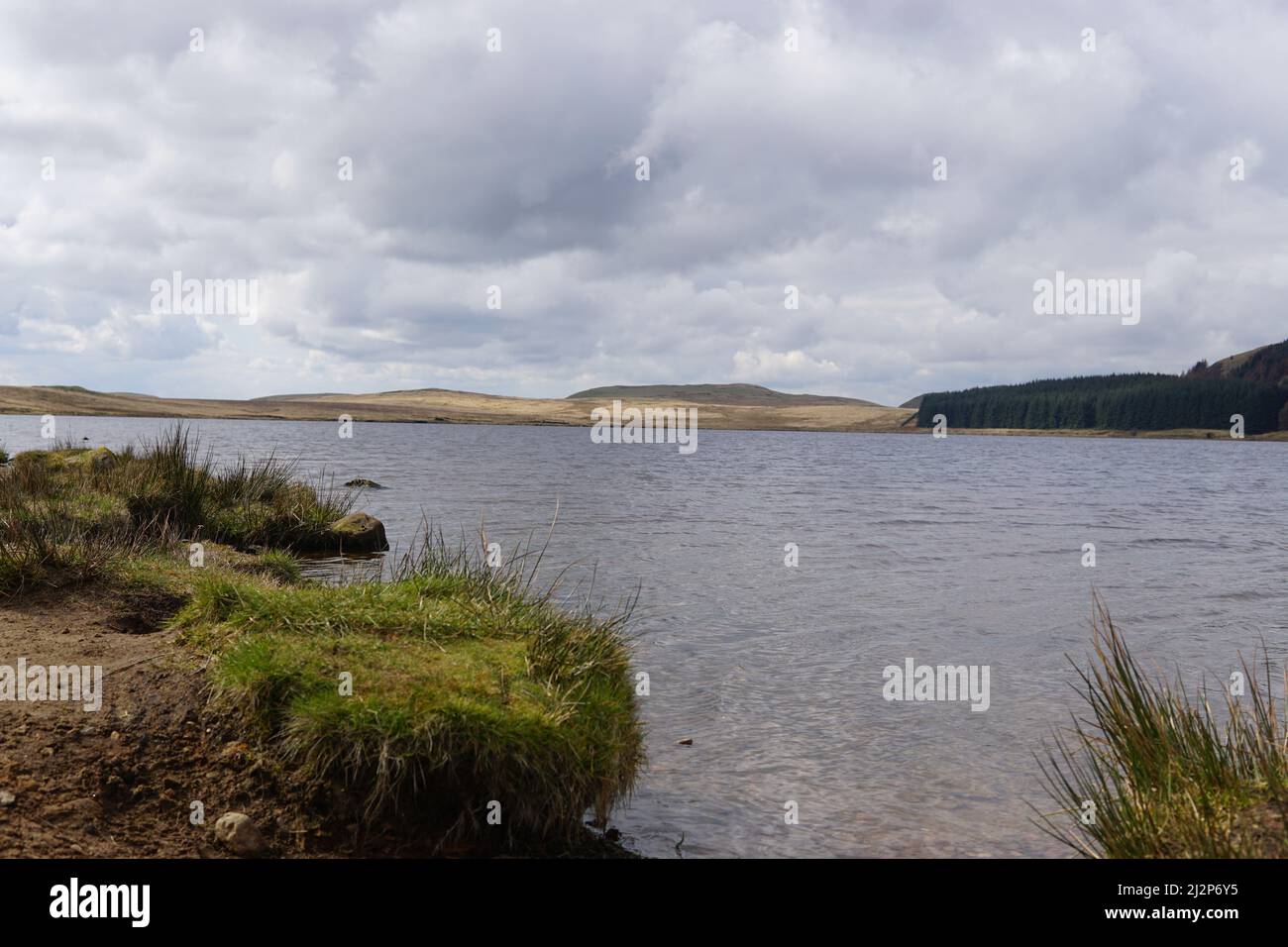 Loch Glow Trout fishing Scotland Stock Photo - Alamy