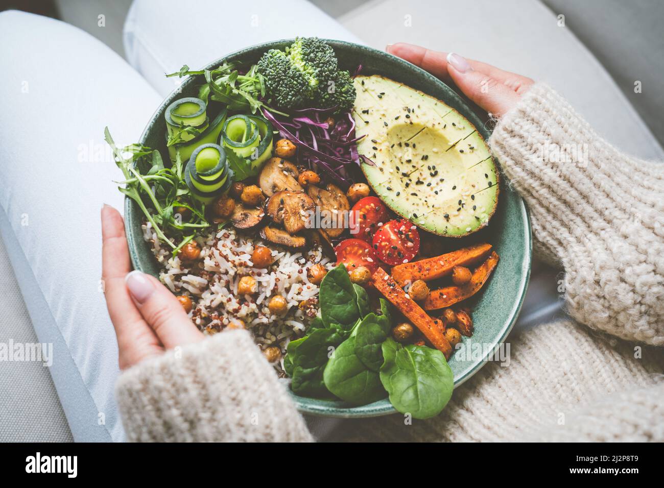 Healthy eating plate hi-res stock photography and images - Alamy