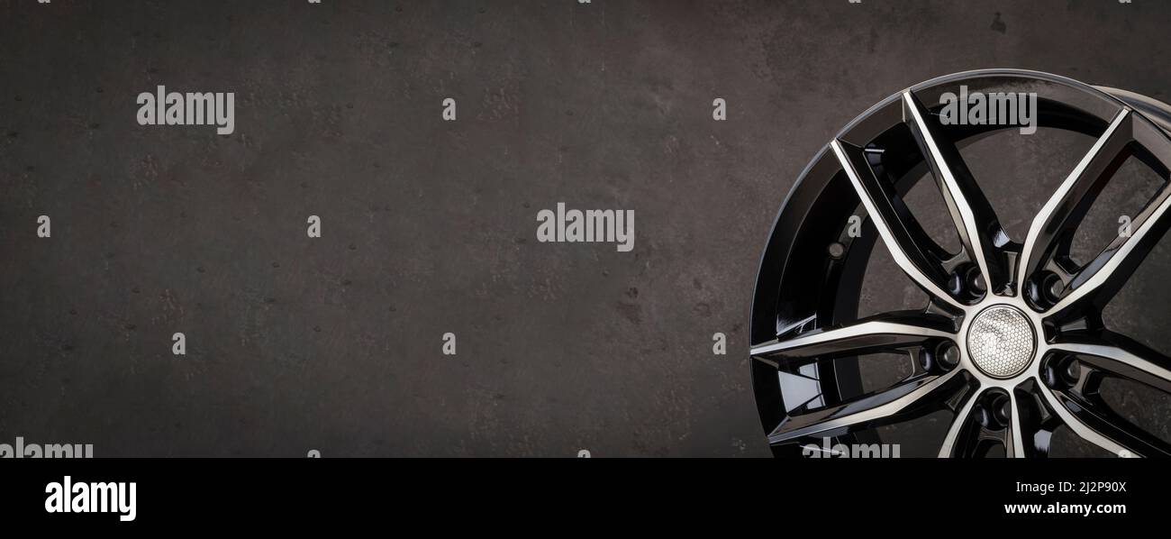 new aluminum alloy wheels , black color details beautiful design copy ...