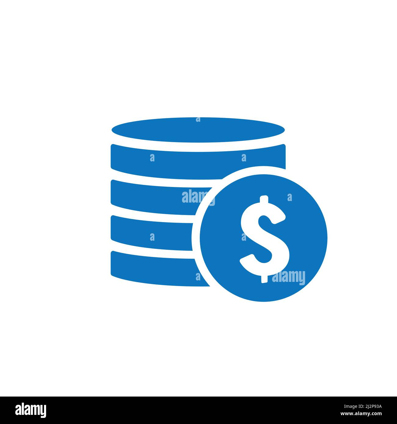 Counting coins Stock Vector Images - Alamy