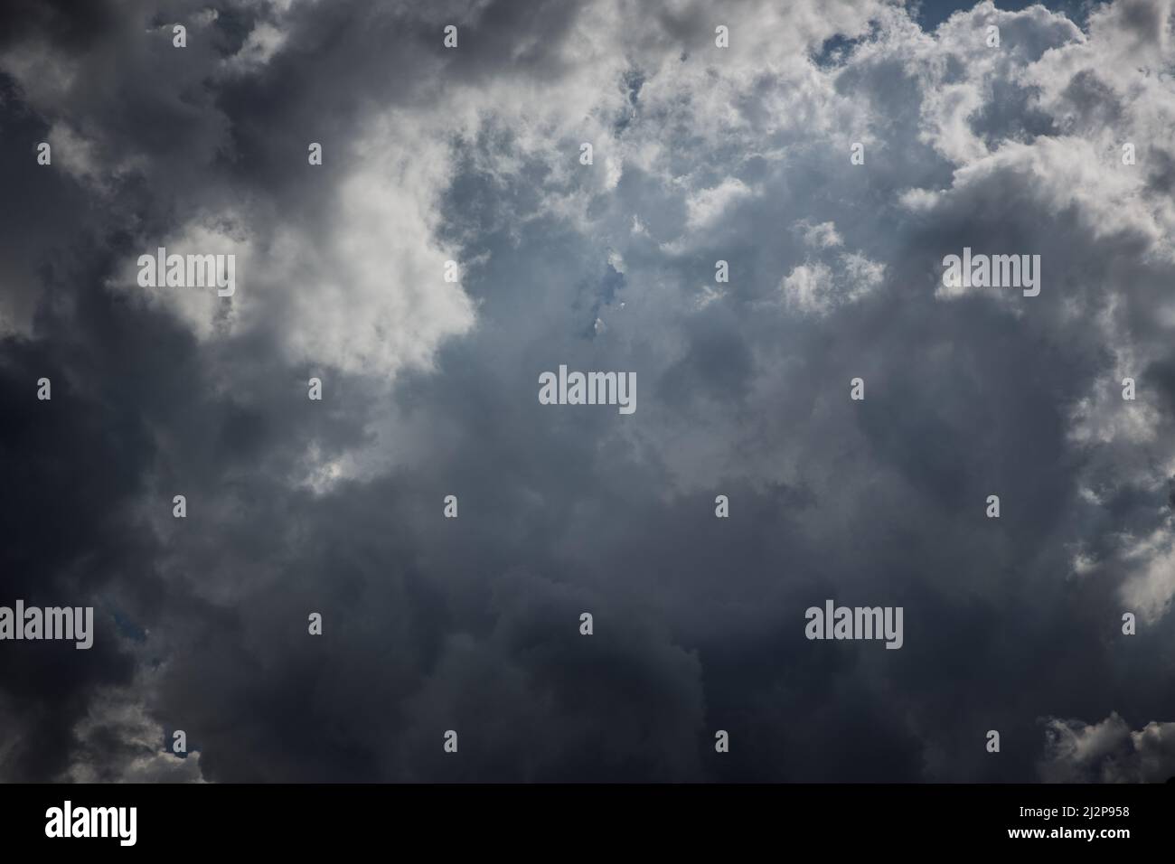 Sky with clouds view horizontal background Stock Photo - Alamy