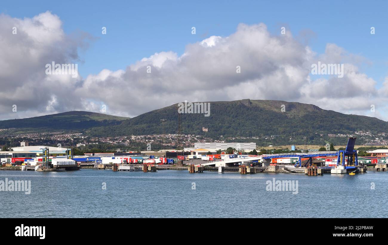 Belfast harbour and waterfront. Belfast Harbour is Northern Ireland's ...