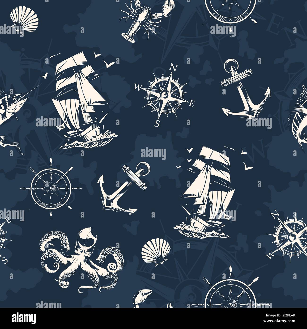 Map of marlin hi-res stock photography and images - Alamy