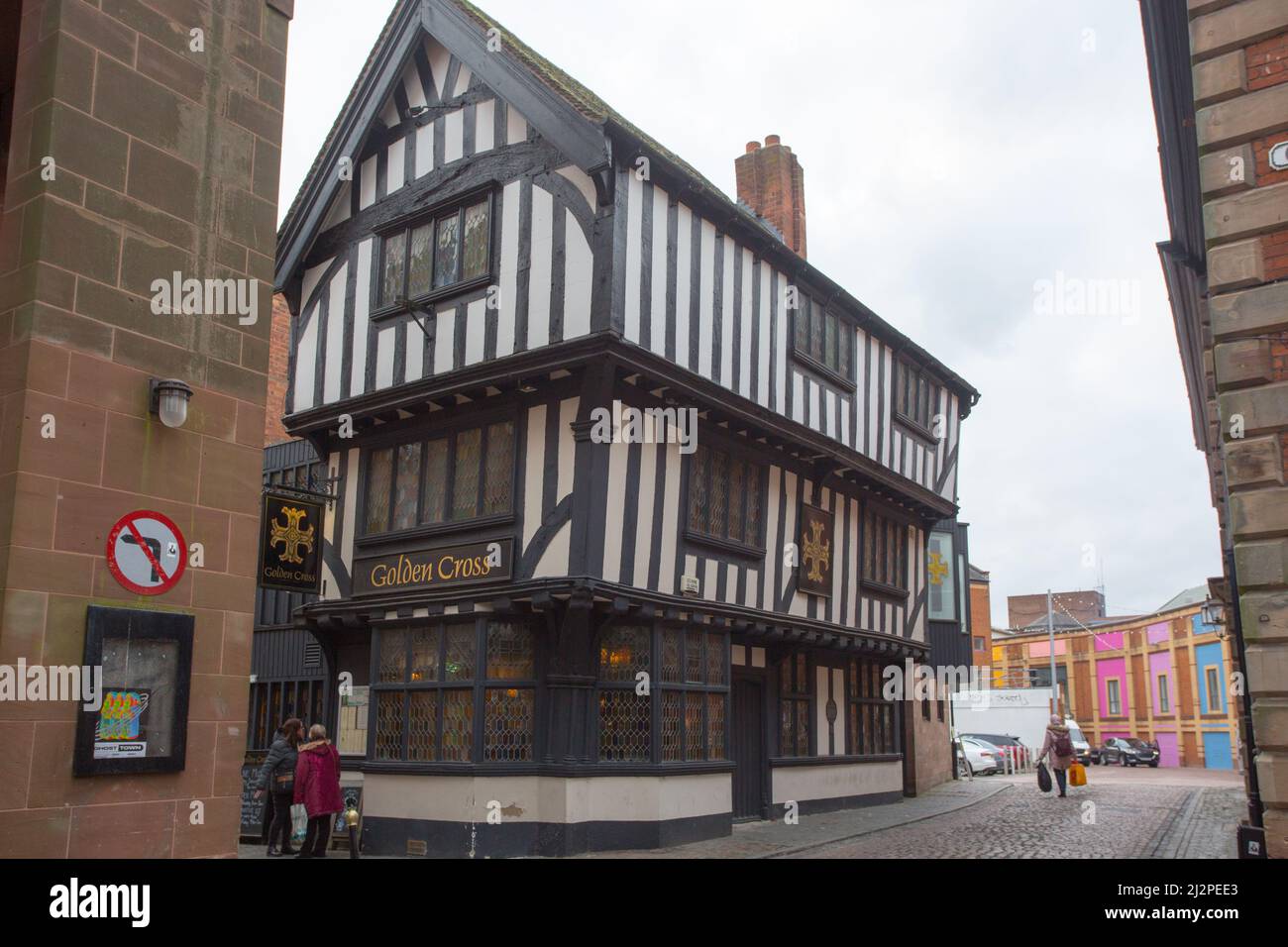Golden Cross pub, Coventry Stock Photo - Alamy