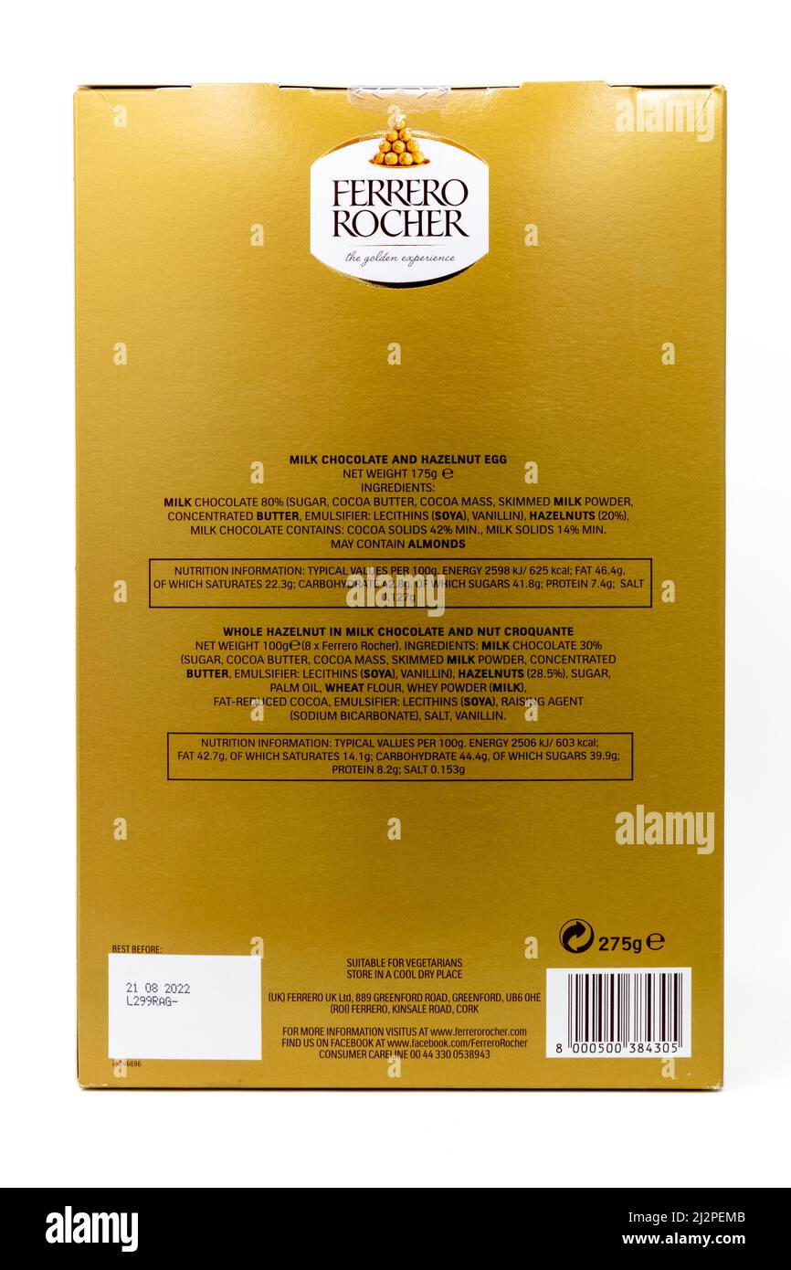 Ferrero Rocher Large Easter Egg Stock Photo - Alamy