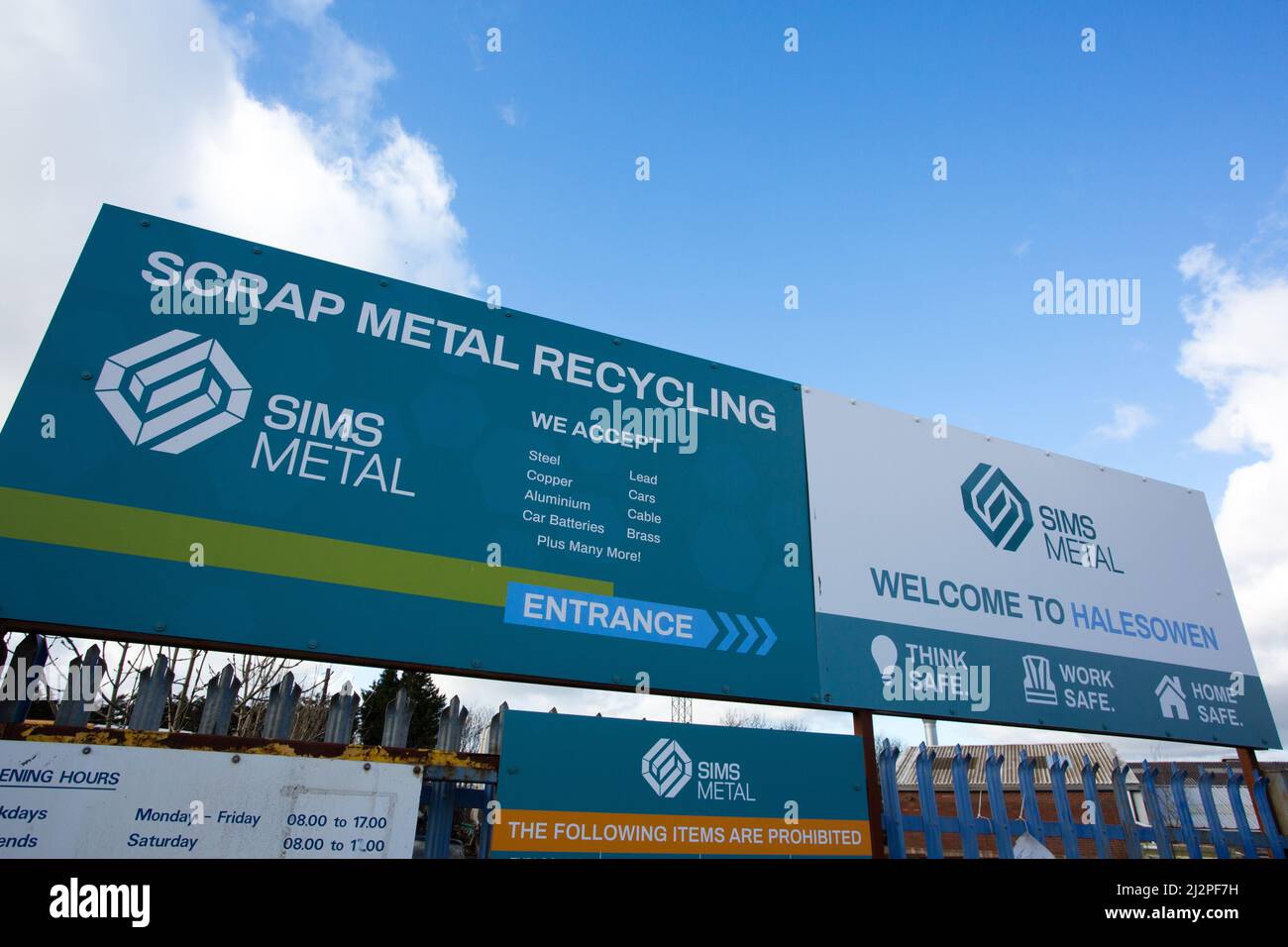 SIMS Metals, Halesowen Stock Photo - Alamy