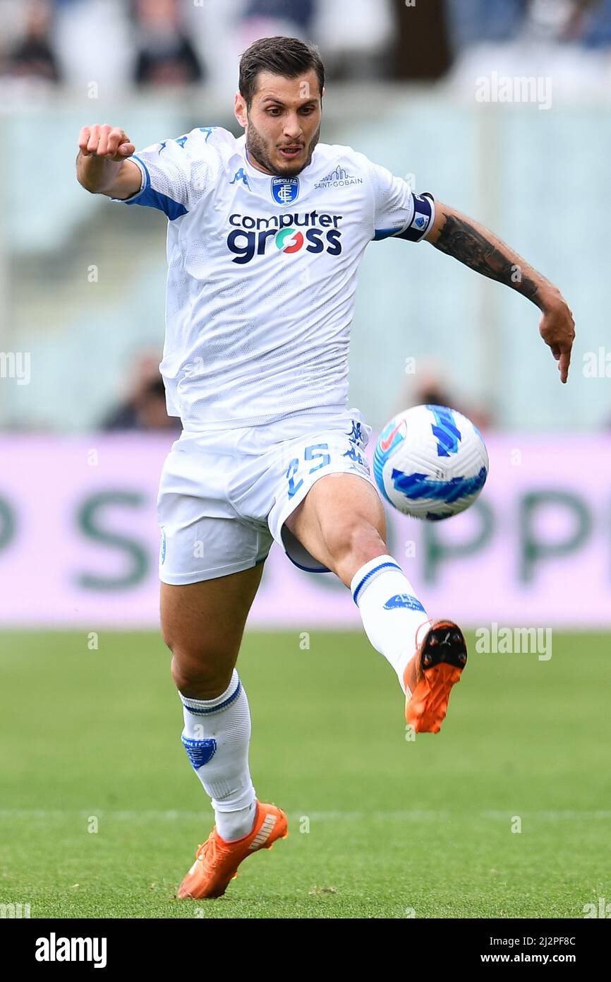 Filippo Bandinelli (Empoli FC) during the italian soccer Serie A match ...