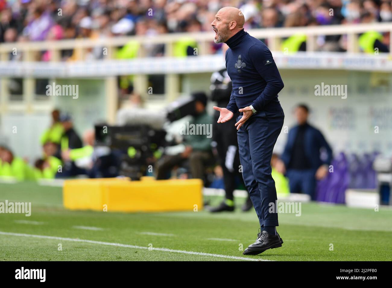 Vincenzo Italiano (Head Coach of ACF Fiorentina) during the italian ...