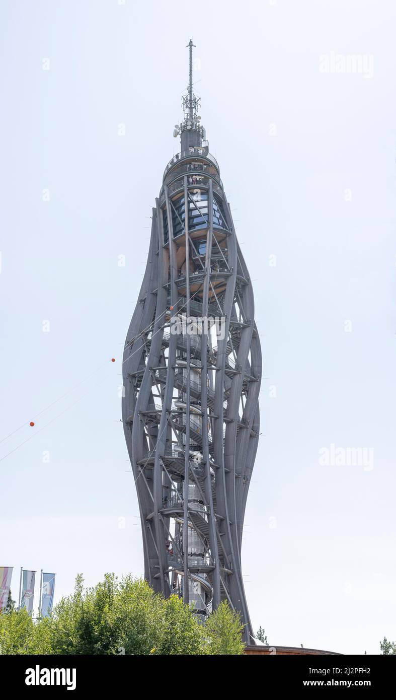 The tallest wooden observation tower hi-res stock photography and ...