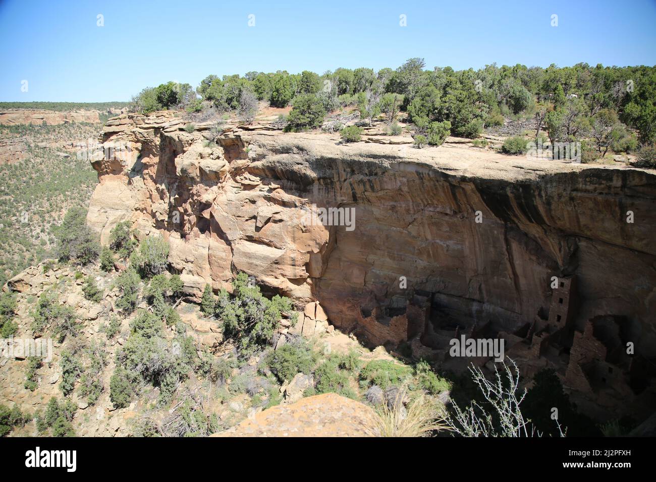 Square Tower House, Mesa Verde National Park, United States Stock Photo ...