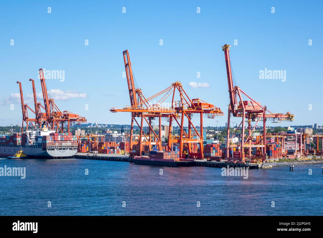 Cosco antwerp container ship hi-res stock photography and images - Alamy