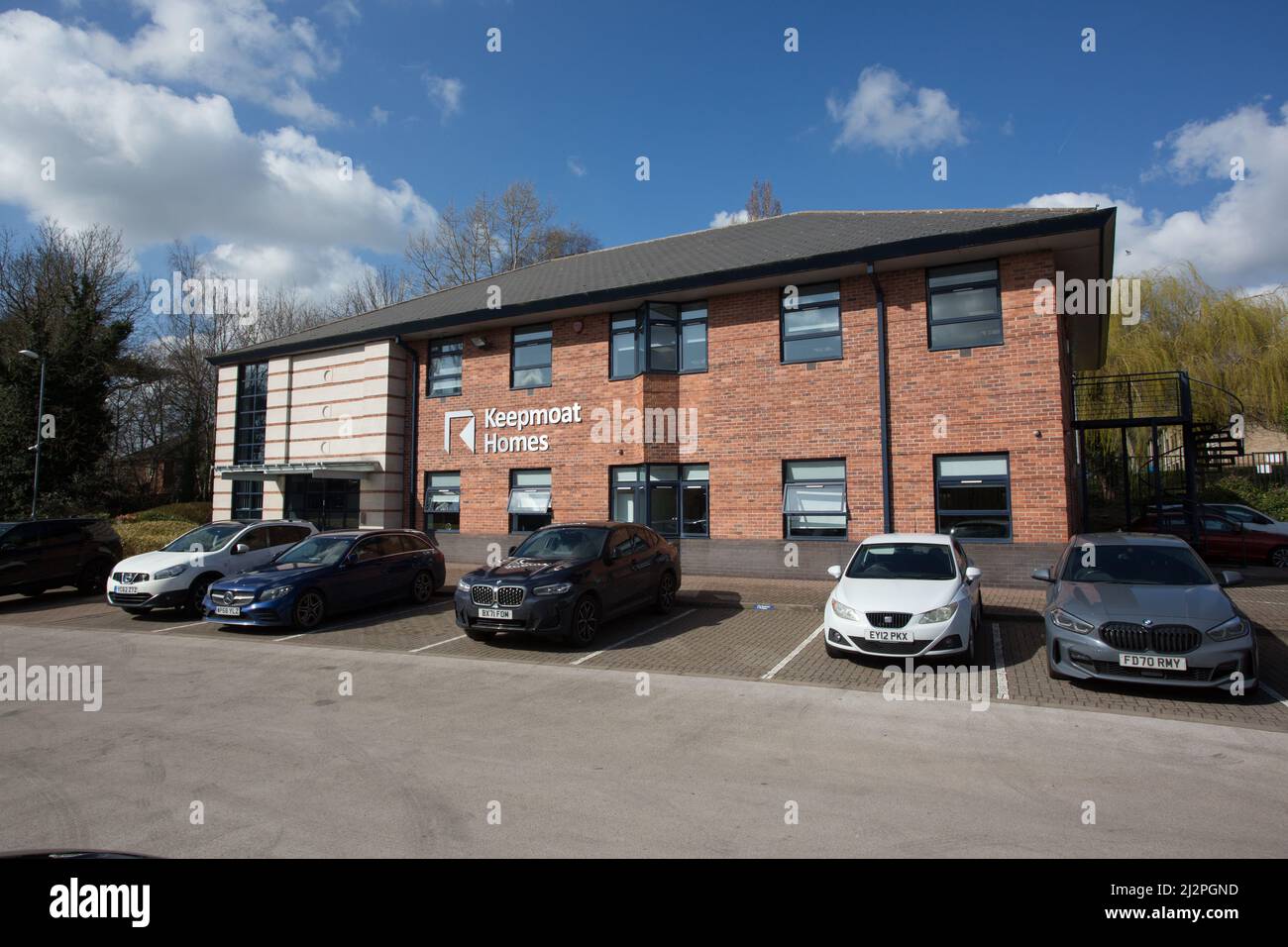 Keepmoat Homes, Interchange 25 Business Park, Nottingham Stock Photo ...
