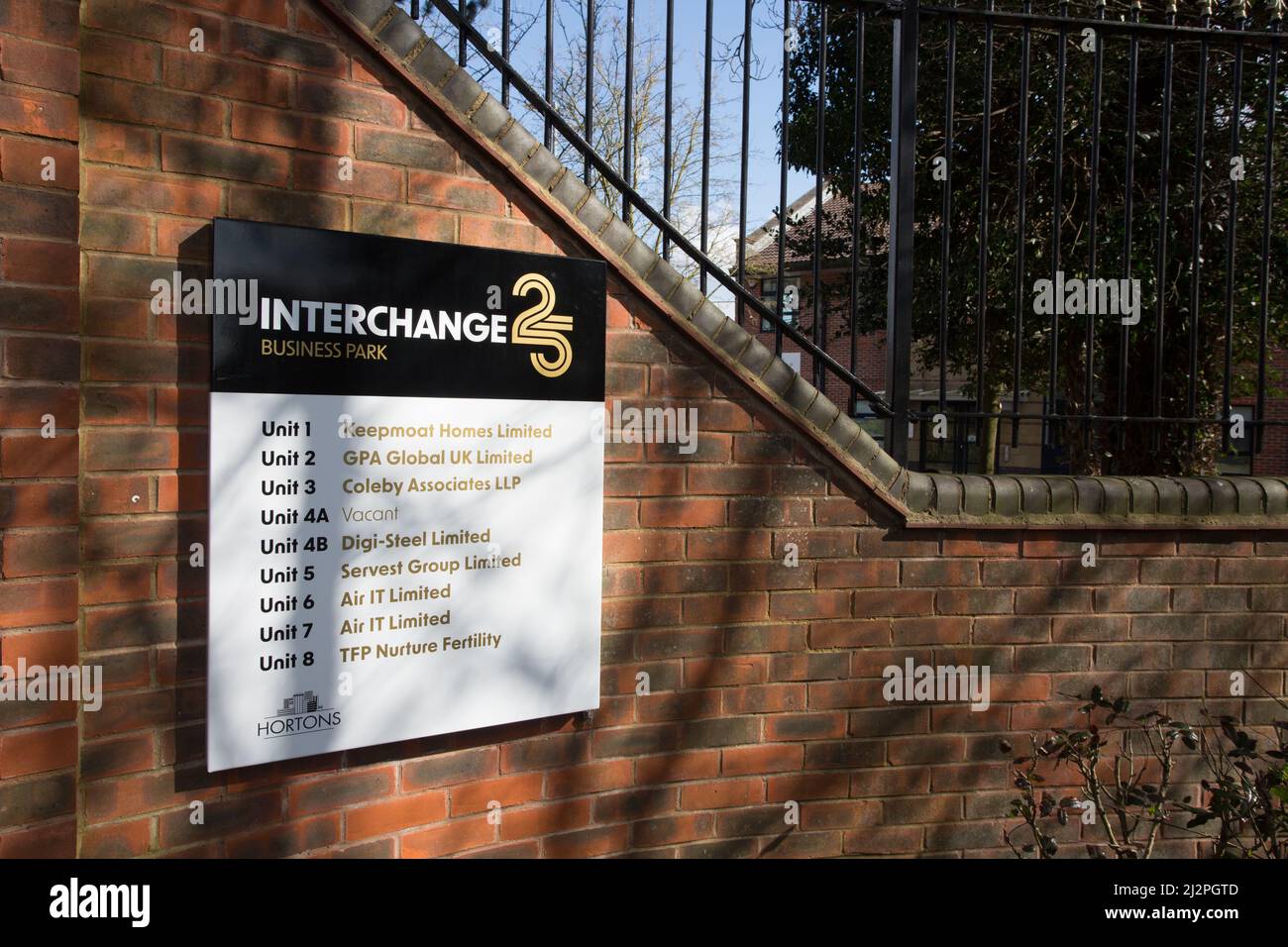 Interchange 25 business park hi-res stock photography and images - Alamy