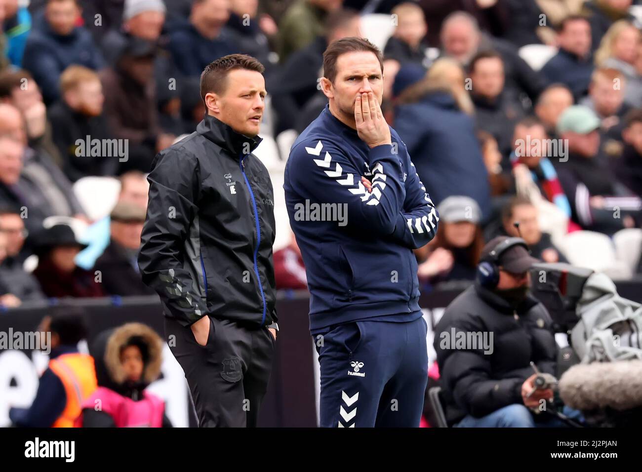 London Stadium, London, UK. 3rd Apr, 2022. Premier League football West ...