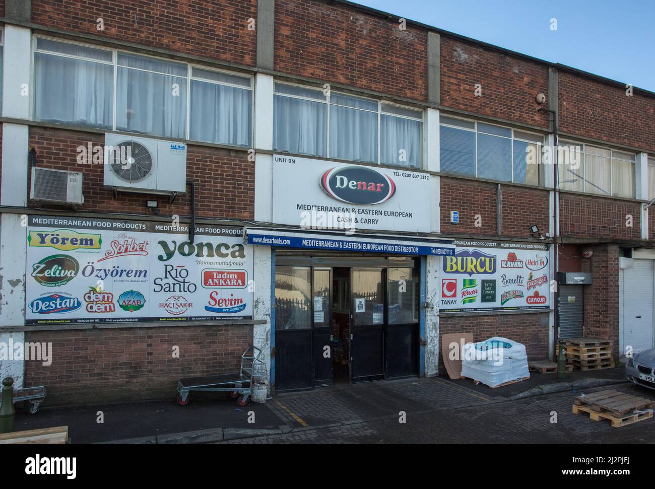 Eley Industrial Estate, Edmonton, London Stock Photo - Alamy
