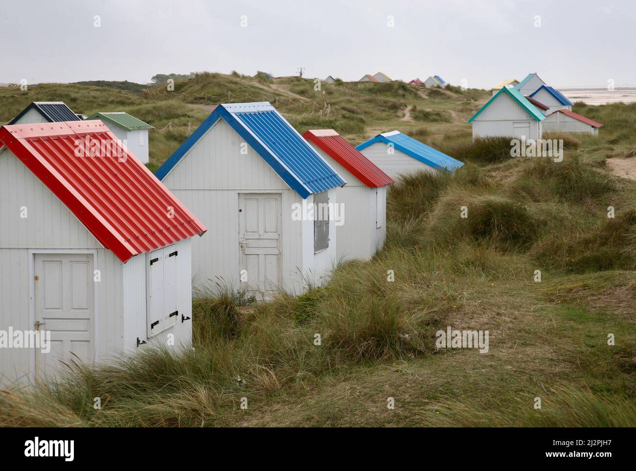 Wooden beach structures boardwalk hi-res stock photography and images - Alamy